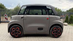 Grey Citroen AMI 2025 in Kaunas, with an engine capacity of 0.00 L and mileage of 4 thousand km for 7499 €, photo 10 on AUTOMOTO.COM.LV