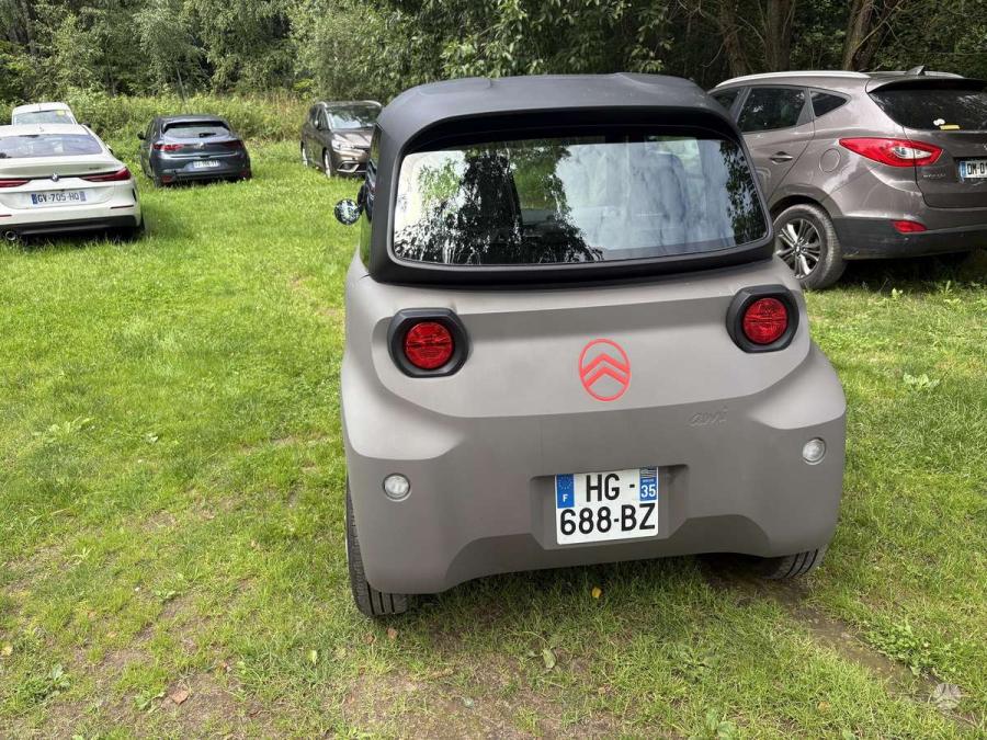 Dzeltens Citroen AMI 2025 Viļņa, ar dzinēja tilpumu 0.00 L un nobraukumu 2 tūkst. km par 6750 €, foto 8 vietnē AUTOMOTO.COM.LV