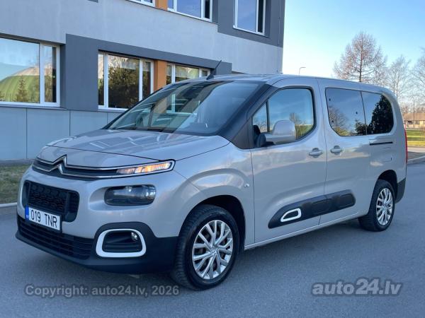 Smilšu krāsa Citroen Berlingo 2019 Tartu, ar dzinēja tilpumu 1.20 L un nobraukumu 206 tūkst. km par 5990 €, foto  vietnē AUTOMOTO.COM.LV