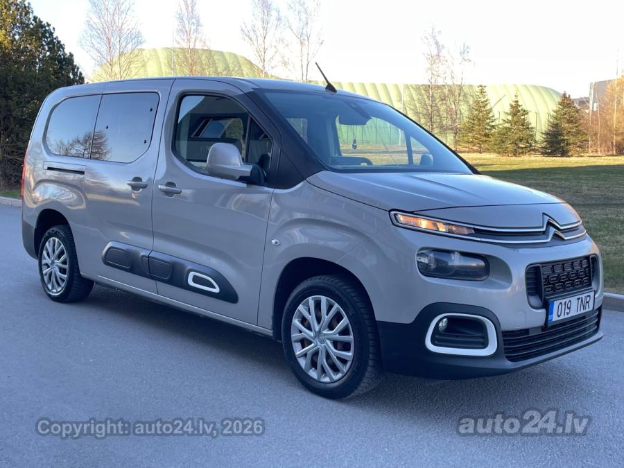 Beige Citroen Berlingo 2019 in Tartu, with an engine capacity of 1.20 L and mileage of 206 thousand km for 5990 €, photo 3 on AUTOMOTO.COM.LV