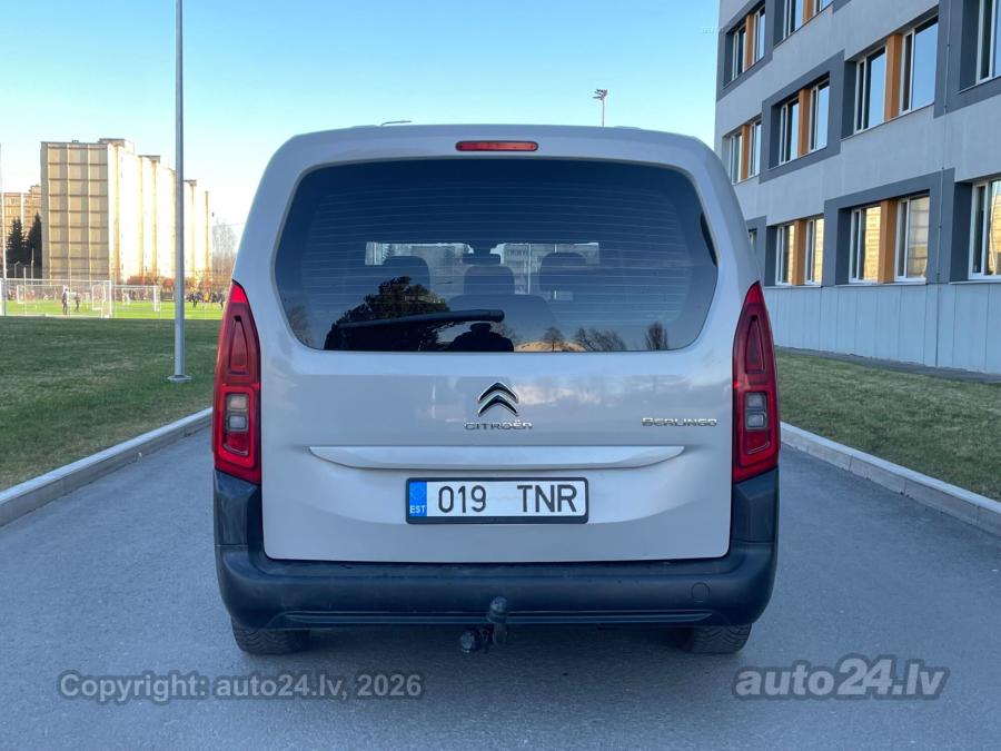 Beige Citroen Berlingo 2019 in Tartu, with an engine capacity of 1.20 L and mileage of 206 thousand km for 5990 €, photo 7 on AUTOMOTO.COM.LV
