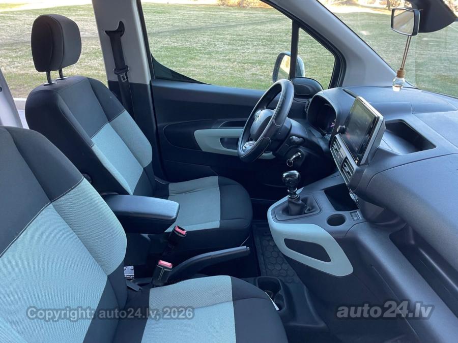 Beige Citroen Berlingo 2019 in Tartu, with an engine capacity of 1.20 L and mileage of 206 thousand km for 5990 €, photo 11 on AUTOMOTO.COM.LV