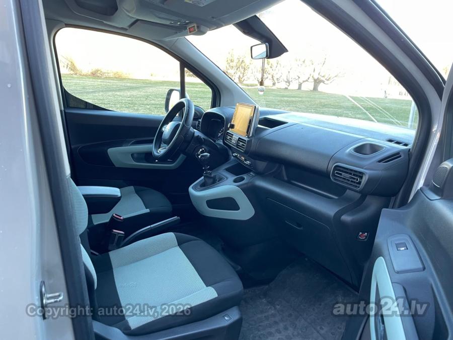 Beige Citroen Berlingo 2019 in Tartu, with an engine capacity of 1.20 L and mileage of 206 thousand km for 5990 €, photo 12 on AUTOMOTO.COM.LV