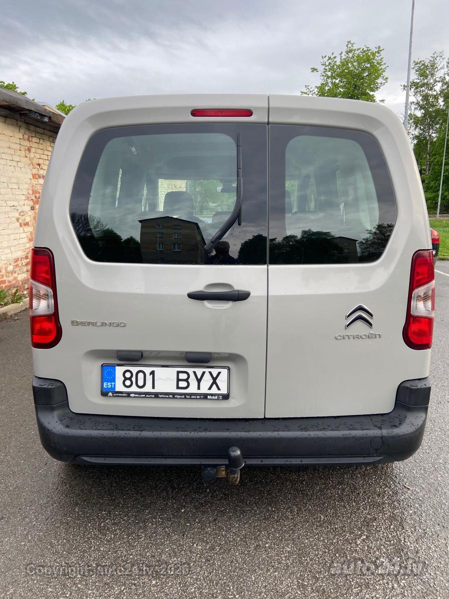 Smilšu krāsa Citroen Berlingo 2019 Narva, ar dzinēja tilpumu 1.20 L un nobraukumu 114 tūkst. km par 8950 €, foto 6 vietnē AUTOMOTO.COM.LV