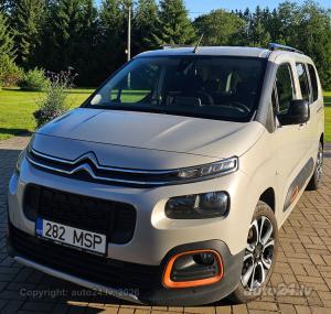 Beige Citroen Berlingo 2019 in Tallinn, with an engine capacity of 1.50 L and mileage of 222 thousand km for 10900 €, photo  on AUTOMOTO.COM.LV