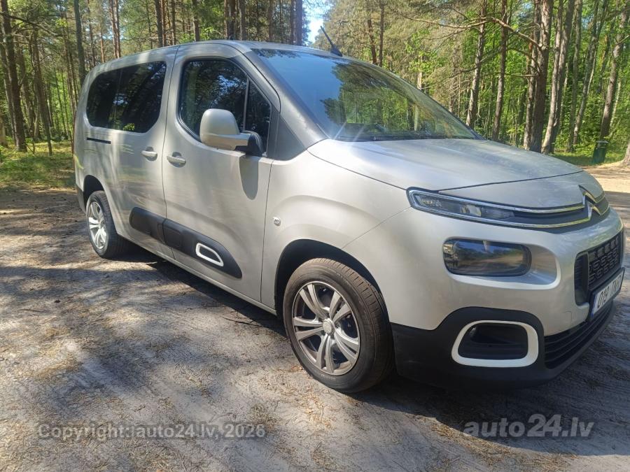 Smilšu krāsa Citroen Berlingo 2019 Pērnava, ar dzinēja tilpumu 1.20 L un nobraukumu 210 tūkst. km par 8300 €, foto 4 vietnē AUTOMOTO.COM.LV