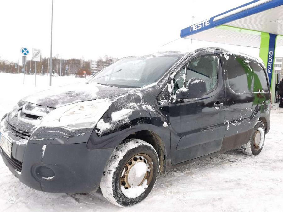 Black Citroen Berlingo 2008 in Vilnius, with an engine capacity of 1.60 L and mileage of 227 thousand km for 1150 €, photo 24 on AUTOMOTO.COM.LV
