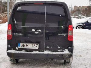 Black Citroen Berlingo 2008 in Vilnius, with an engine capacity of 1.60 L and mileage of 227 thousand km for 1150 €, photo 26 on AUTOMOTO.COM.LV