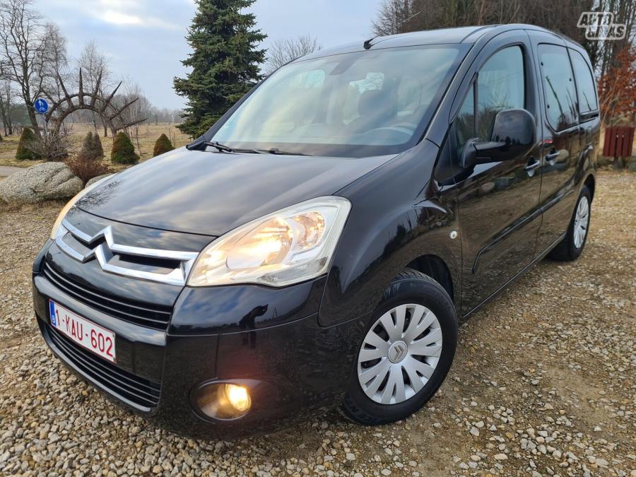 Melns Citroen Berlingo 2008 Klaipėda, ar dzinēja tilpumu 1.60 L un nobraukumu 160 tūkst. km par 3350 €, foto 1 vietnē AUTOMOTO.COM.LV