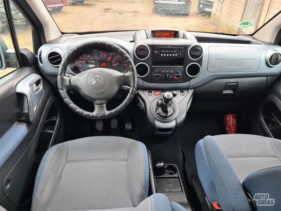 Melns Citroen Berlingo 2008 Klaipėda, ar dzinēja tilpumu 1.60 L un nobraukumu 160 tūkst. km par 3350 €, foto 11 vietnē AUTOMOTO.COM.LV
