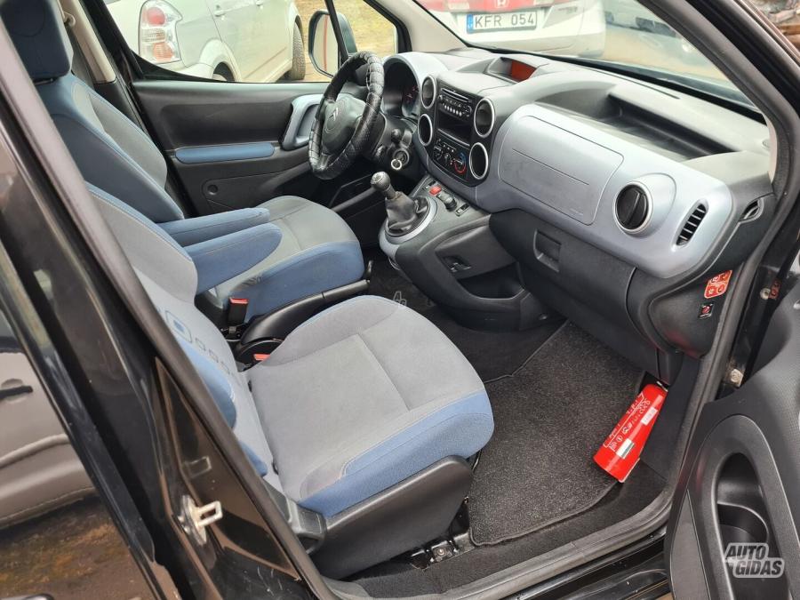 Melns Citroen Berlingo 2008 Klaipėda, ar dzinēja tilpumu 1.60 L un nobraukumu 160 tūkst. km par 3350 €, foto 14 vietnē AUTOMOTO.COM.LV