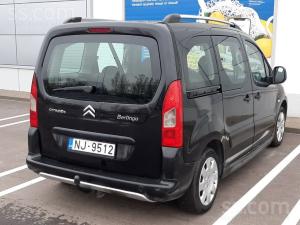 Black Citroen Berlingo 2009 in Riga, with an engine capacity of 1.60 L and mileage of 0 thousand km for 1580 €, photo 4 on AUTOMOTO.COM.LV