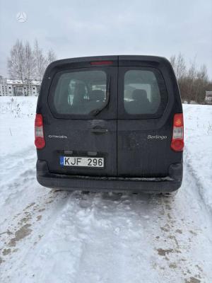 Melns Citroen Berlingo 2010 Viļņa, ar dzinēja tilpumu 1.56 L un nobraukumu 301 tūkst. km par 2100 €, foto 3 vietnē AUTOMOTO.COM.LV