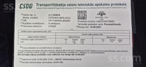 Черный Ситроен Берлинго 2011 в Лимбажи, объемом двигателя 1.60 л и пробегом 274 тыс. км за 5800 €, фото 19 на AUTOMOTO.COM.LV