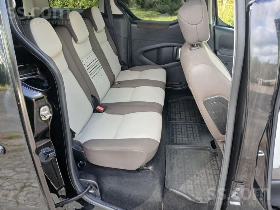 Black Citroen Berlingo 2012 in Ogre, with an engine capacity of 1.60 L and mileage of 276 thousand km for 3150 €, photo 11 on AUTOMOTO.COM.LV