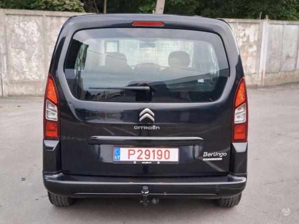 Black Citroen Berlingo 2015 in Vilnius, with an engine capacity of 1.56 L and mileage of 275 thousand km for 4200 €, photo 9 on AUTOMOTO.COM.LV