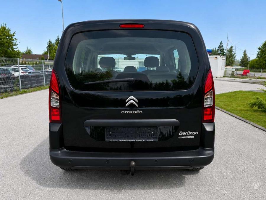 Melns Citroen Berlingo 2016 Pakruojis, ar dzinēja tilpumu 1.60 L un nobraukumu 186 tūkst. km par 5200 €, foto 6 vietnē AUTOMOTO.COM.LV