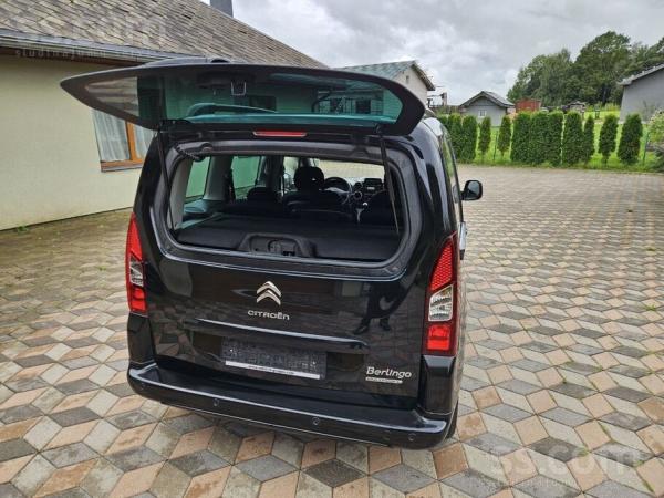 Melns Citroen Berlingo 2018 Talsi, ar dzinēja tilpumu 1.20 L un nobraukumu 152 tūkst. km par 5950 €, foto 9 vietnē AUTOMOTO.COM.LV