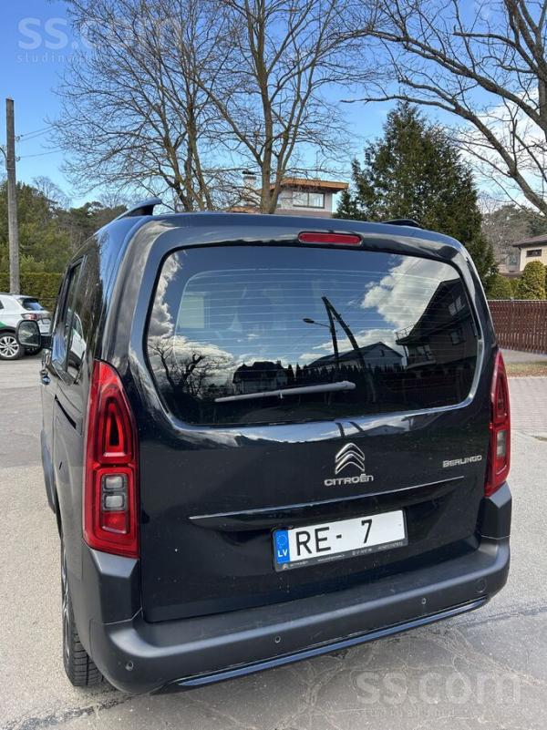 Melns Citroen Berlingo 2019 Jūrmala, ar dzinēja tilpumu 1.50 L un nobraukumu 92 tūkst. km par 15600 €, foto 3 vietnē AUTOMOTO.COM.LV