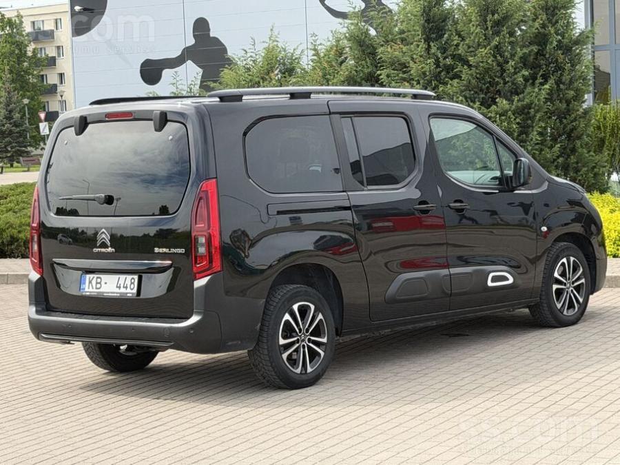 Black Citroen Berlingo 2019 in Riga, with an engine capacity of 1.20 L and mileage of 100 thousand km for 15490 €, photo 13 on AUTOMOTO.COM.LV