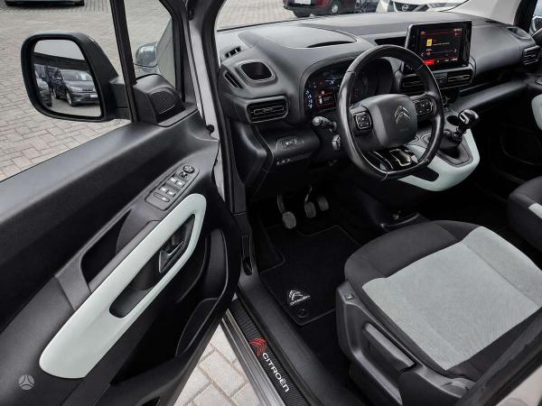 Melns Citroen Berlingo 2021 Viļņa, ar dzinēja tilpumu 1.50 L un nobraukumu 132 tūkst. km par 12950 €, foto 5 vietnē AUTOMOTO.COM.LV