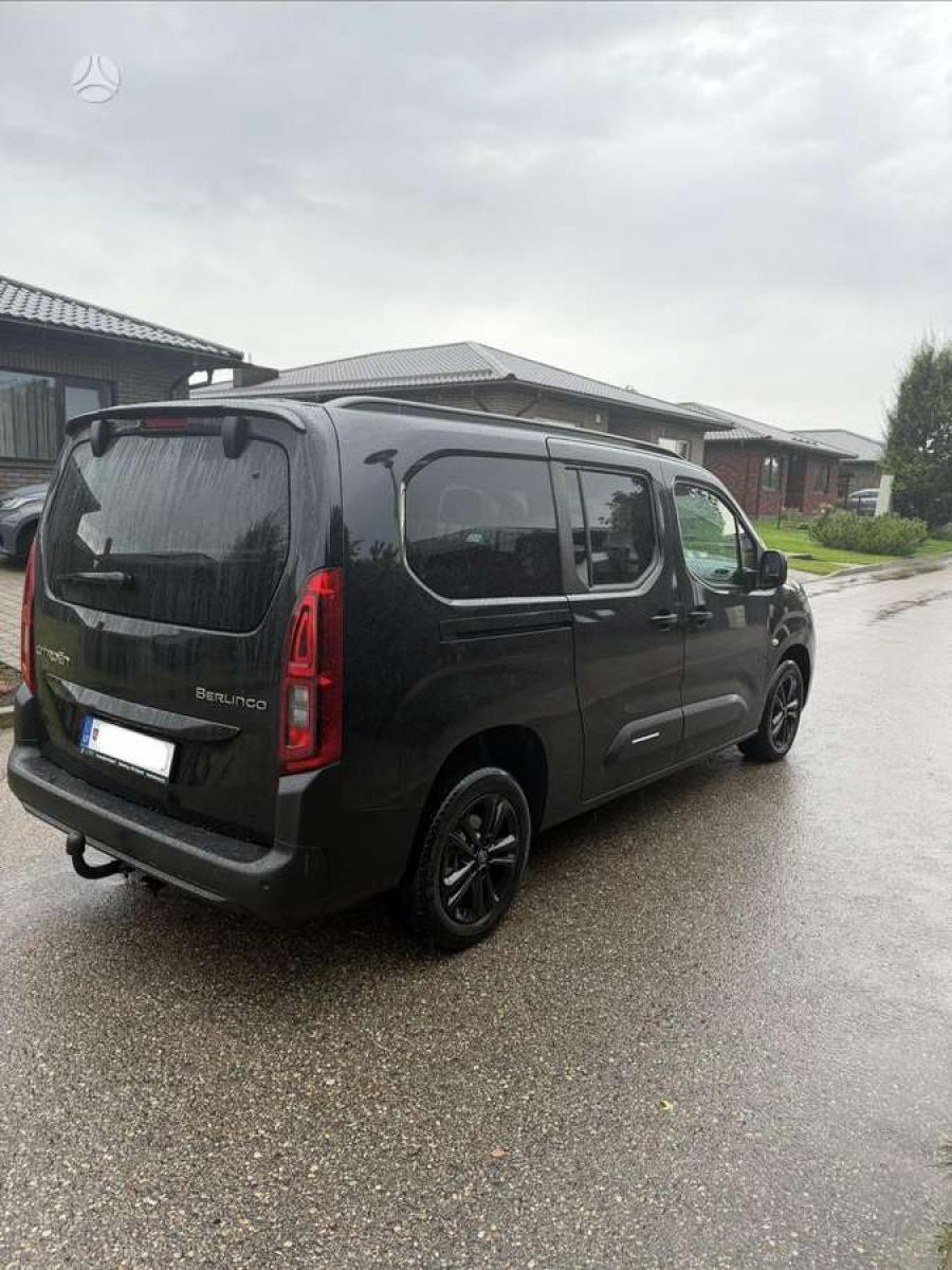 Melns Citroen Berlingo 2024 Kauņa, ar dzinēja tilpumu 1.50 L un nobraukumu 50 tūkst. km par 24490 €, foto 7 vietnē AUTOMOTO.COM.LV