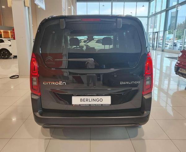 Black Citroen Berlingo 2025 in Kaunas, with an engine capacity of 1.50 L and mileage of 0 thousand km for 27442 €, photo 4 on AUTOMOTO.COM.LV