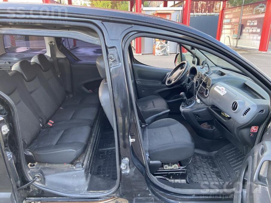 Черный Ситроен Берлинго 2008 в Даугавпилс, объемом двигателя 1.60 л и пробегом 355 тыс. км за 1600 €, фото 4 на AUTOMOTO.COM.LV
