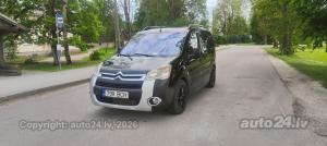 Melns Citroen Berlingo 2010 Rapla, ar dzinēja tilpumu 1.60 L un nobraukumu 469 tūkst. km par 2900 €, foto  vietnē AUTOMOTO.COM.LV