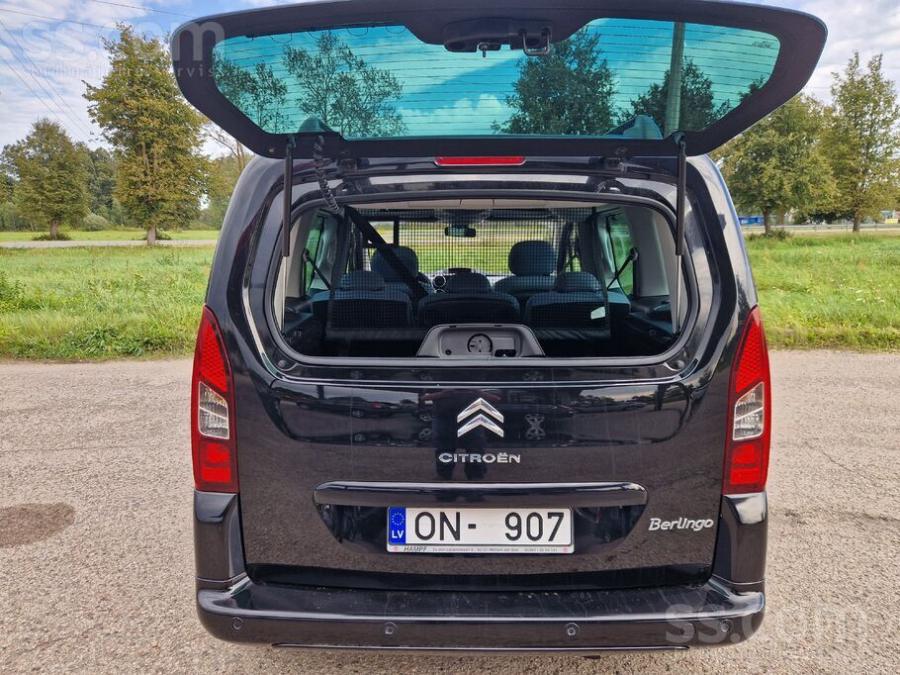 Black Citroen Berlingo 2014 in Ogre, with an engine capacity of 1.60 L and mileage of 234 thousand km for 5870 €, photo 9 on AUTOMOTO.COM.LV