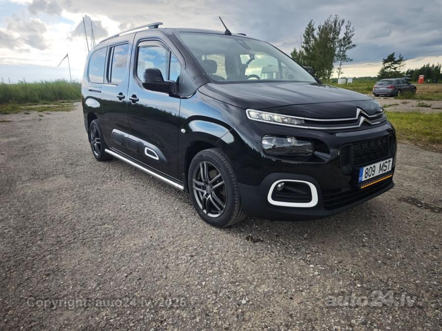 Black Citroen Berlingo 2019 in Parnu, with an engine capacity of 1.50 L and mileage of 122 thousand km for 19700 €, photo 4 on AUTOMOTO.COM.LV