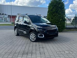 Melns Citroen Berlingo 2019 Tartu, ar dzinēja tilpumu 1.50 L un nobraukumu 172 tūkst. km par 11350 €, foto  vietnē AUTOMOTO.COM.LV