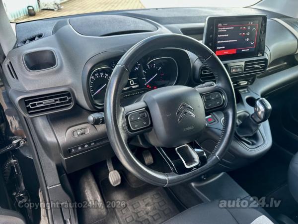 Melns Citroen Berlingo 2019 Tartu, ar dzinēja tilpumu 1.50 L un nobraukumu 172 tūkst. km par 11350 €, foto 6 vietnē AUTOMOTO.COM.LV