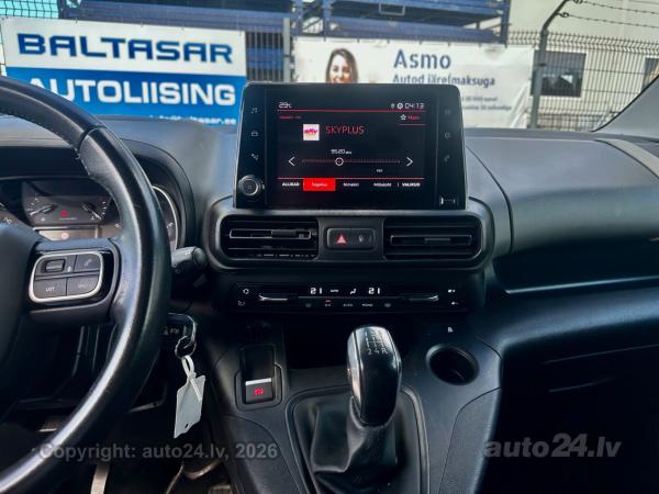 Melns Citroen Berlingo 2019 Tartu, ar dzinēja tilpumu 1.50 L un nobraukumu 172 tūkst. km par 11350 €, foto 7 vietnē AUTOMOTO.COM.LV