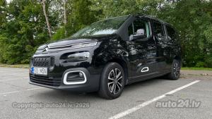 Melns Citroen Berlingo 2019 Tartu, ar dzinēja tilpumu 1.50 L un nobraukumu 96 tūkst. km par 14900 €, foto  vietnē AUTOMOTO.COM.LV