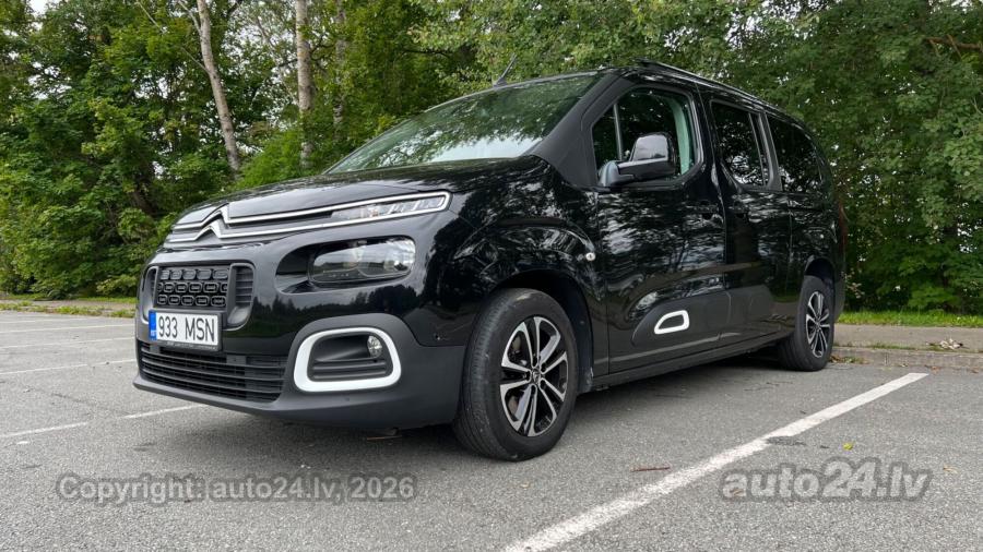 Melns Citroen Berlingo 2019 Tartu, ar dzinēja tilpumu 1.50 L un nobraukumu 96 tūkst. km par 14900 €, foto 1 vietnē AUTOMOTO.COM.LV