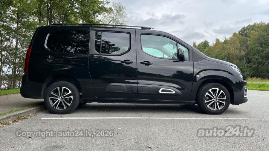 Melns Citroen Berlingo 2019 Tartu, ar dzinēja tilpumu 1.50 L un nobraukumu 96 tūkst. km par 14900 €, foto 7 vietnē AUTOMOTO.COM.LV