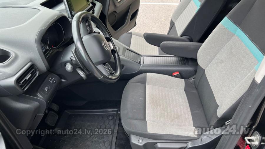 Melns Citroen Berlingo 2019 Tartu, ar dzinēja tilpumu 1.50 L un nobraukumu 96 tūkst. km par 14900 €, foto 9 vietnē AUTOMOTO.COM.LV
