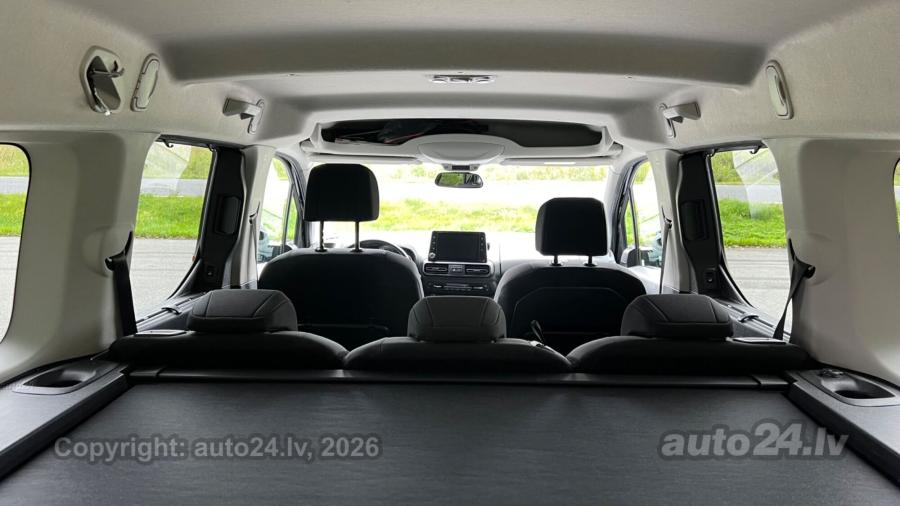 Melns Citroen Berlingo 2019 Tartu, ar dzinēja tilpumu 1.50 L un nobraukumu 96 tūkst. km par 14900 €, foto 12 vietnē AUTOMOTO.COM.LV