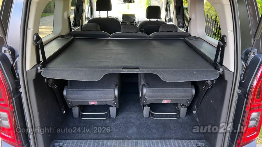 Melns Citroen Berlingo 2019 Tartu, ar dzinēja tilpumu 1.50 L un nobraukumu 96 tūkst. km par 14900 €, foto 17 vietnē AUTOMOTO.COM.LV