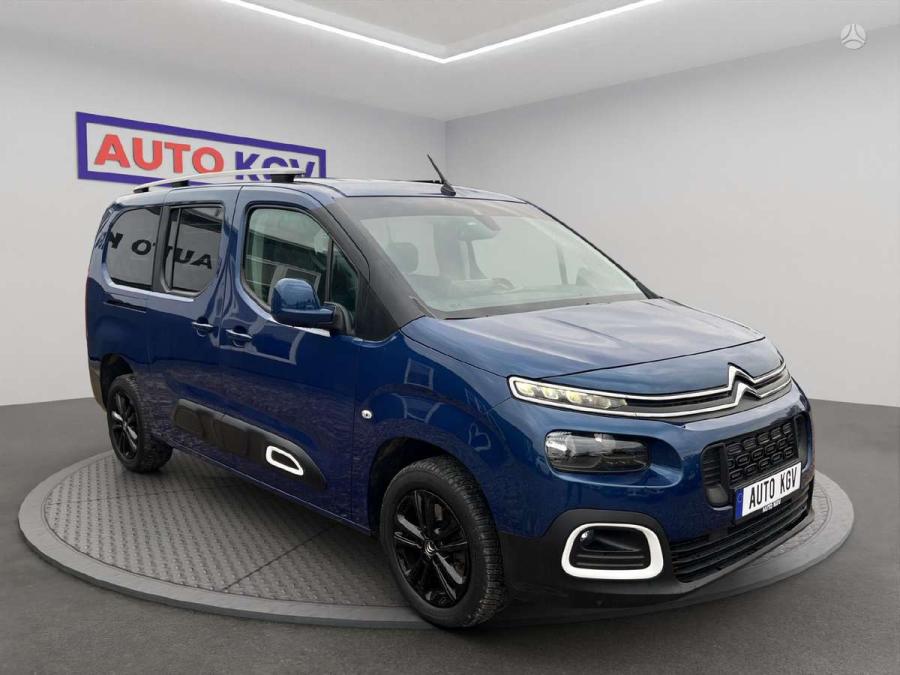 Zils Citroen Berlingo 2021 Kauņa, ar dzinēja tilpumu 1.50 L un nobraukumu 109 tūkst. km par 16499 €, foto 7 vietnē AUTOMOTO.COM.LV