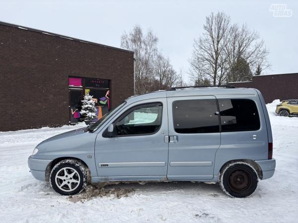 Blue Citroen Berlingo 2001 in Kaisiadorys, with an engine capacity of 1.40 L and mileage of 400 thousand km for 700 €, photo 8 on AUTOMOTO.COM.LV