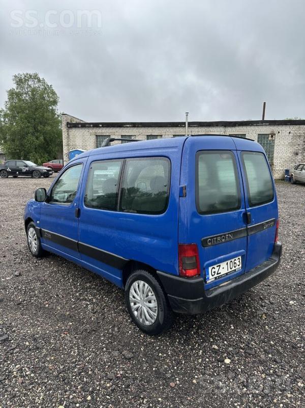 Zils Citroen Berlingo 2007 Talsi, ar dzinēja tilpumu 1.60 L un nobraukumu 415 tūkst. km par 1400 €, foto 4 vietnē AUTOMOTO.COM.LV