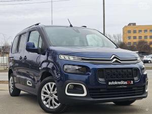 Zils Citroen Berlingo 2018 Šauļi, ar dzinēja tilpumu 1.20 L un nobraukumu 200 tūkst. km par 8450 €, foto  vietnē AUTOMOTO.COM.LV