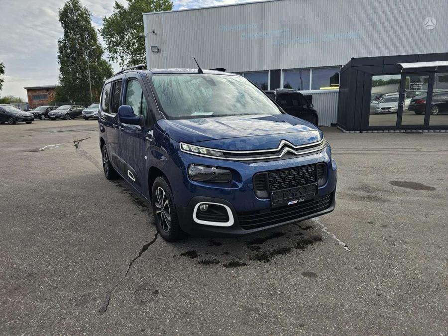 Zils Citroen Berlingo 2019 Ukmergė, ar dzinēja tilpumu 1.50 L un nobraukumu 220 tūkst. km par 8450 €, foto 4 vietnē AUTOMOTO.COM.LV