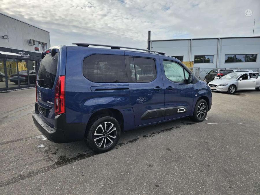 Zils Citroen Berlingo 2019 Ukmergė, ar dzinēja tilpumu 1.50 L un nobraukumu 220 tūkst. km par 8450 €, foto 6 vietnē AUTOMOTO.COM.LV