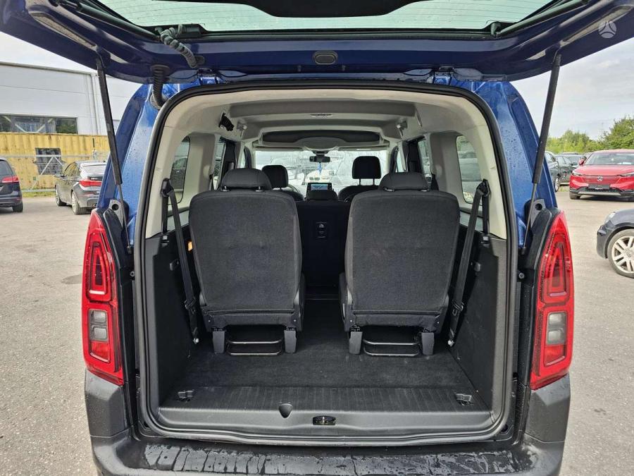 Zils Citroen Berlingo 2019 Ukmergė, ar dzinēja tilpumu 1.50 L un nobraukumu 220 tūkst. km par 8450 €, foto 12 vietnē AUTOMOTO.COM.LV