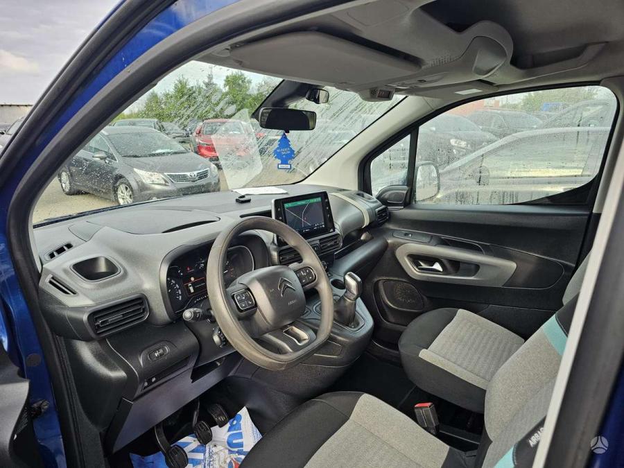 Zils Citroen Berlingo 2019 Ukmergė, ar dzinēja tilpumu 1.50 L un nobraukumu 220 tūkst. km par 8450 €, foto 15 vietnē AUTOMOTO.COM.LV