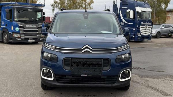 Zils Citroen Berlingo 2019 Ukmergė, ar dzinēja tilpumu 1.50 L un nobraukumu 215 tūkst. km par 7850 €, foto 4 vietnē AUTOMOTO.COM.LV