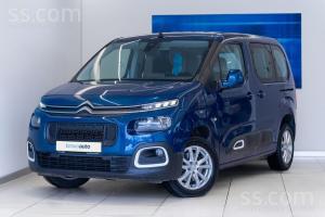 Zils Citroen Berlingo 2021 Rīga, ar dzinēja tilpumu 1.20 L un nobraukumu 125 tūkst. km par 12990 €, foto  vietnē AUTOMOTO.COM.LV